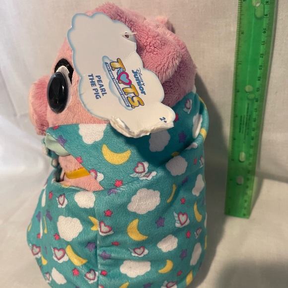 Disney | Toys | Disney Junior Tots Cuddle Wrap Pearl The Pig Plush Toy ...